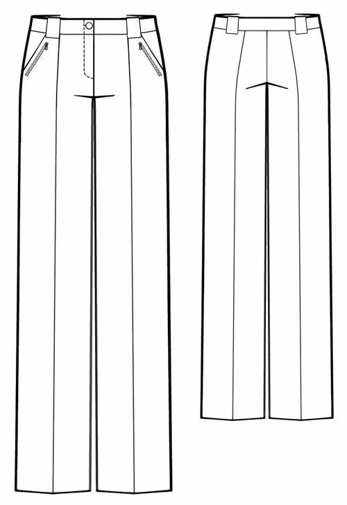 WOMENS PANT BLOCK – thepatternmakingclass